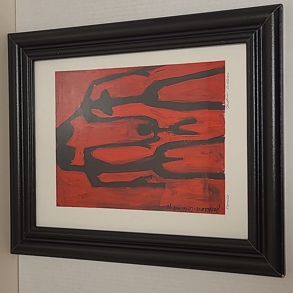Wall Decor | Signed Family By Jackson Collins 1998 | Poshmark